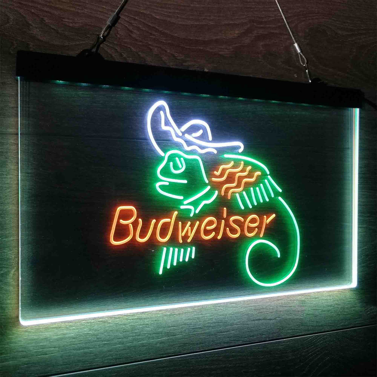 Budweiser Lizard Cowboys Mexico Neon LED Sign For Sale | LEDLABCAVE