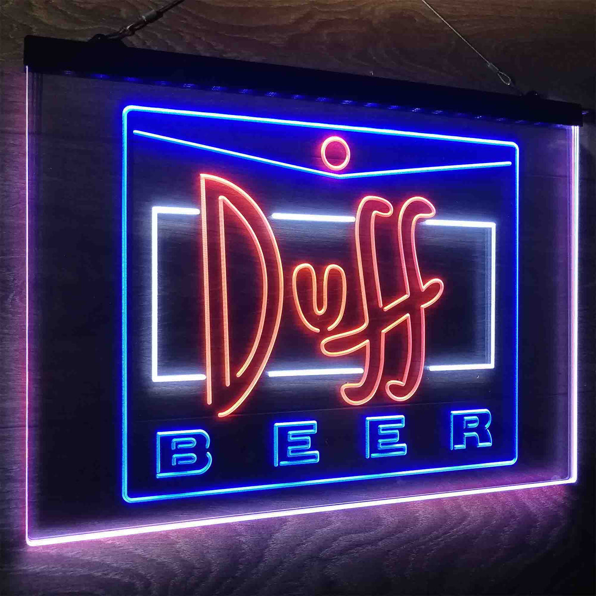 Duff Beer Logo Neon LED Sign For Sale | LEDLABCAVE