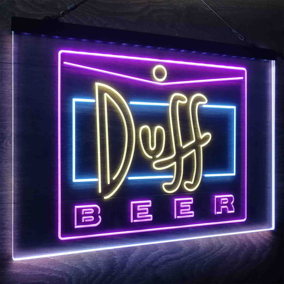 Duff Beer Logo Neon LED Sign For Sale | LEDLABCAVE