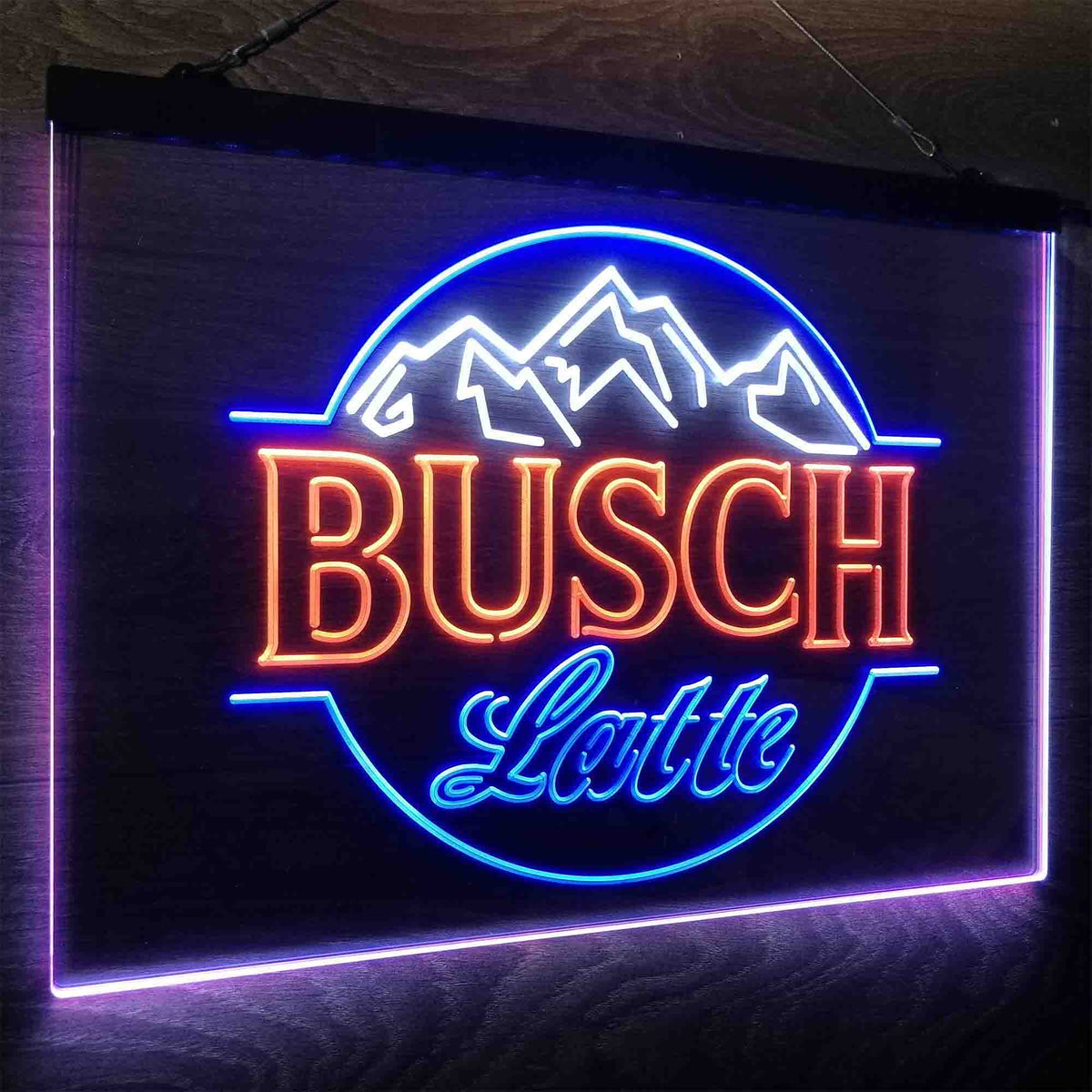 Busch Latte Mountain Neon LED Sign For Sale | LEDLABCAVE