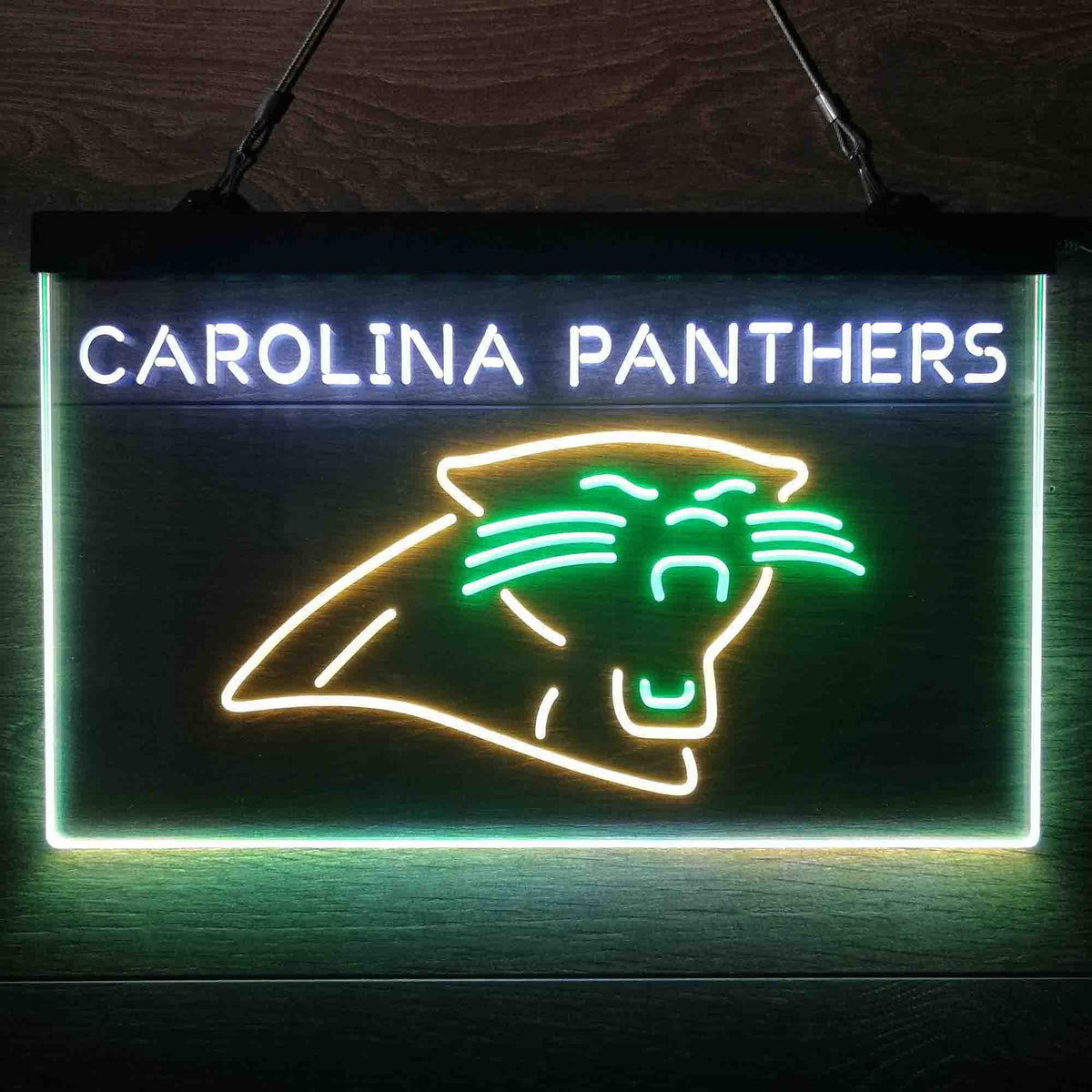 Carolina Panthers Neon 3-Color LED Sign Neon Bar Pub LED Sign | PRO LED ...