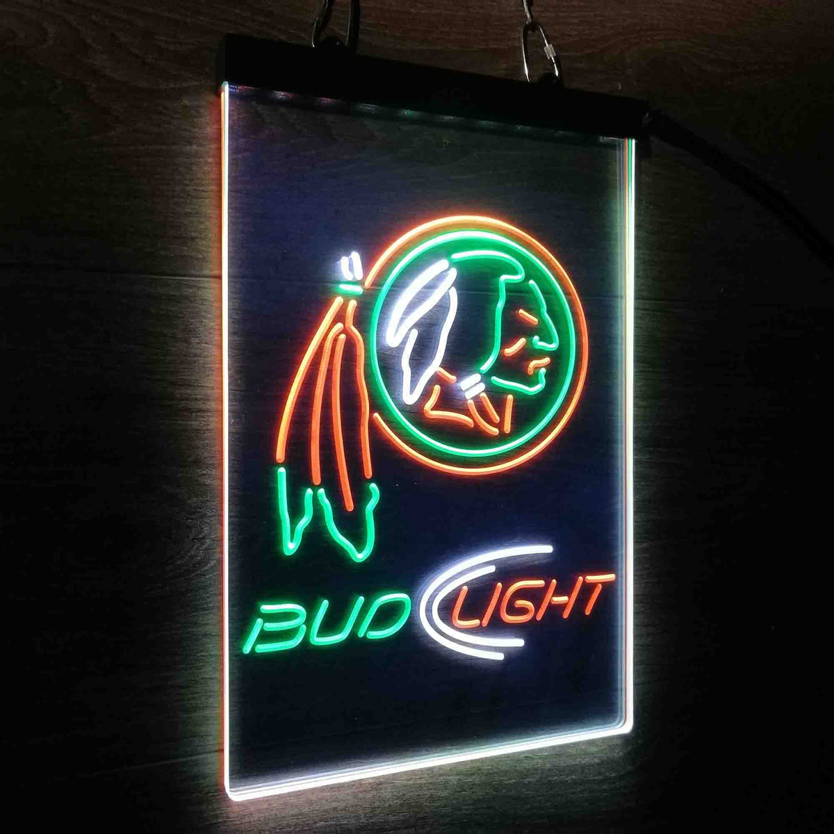 Bud Light Red Team Neon LED Sign For Sale | LEDLABCAVE