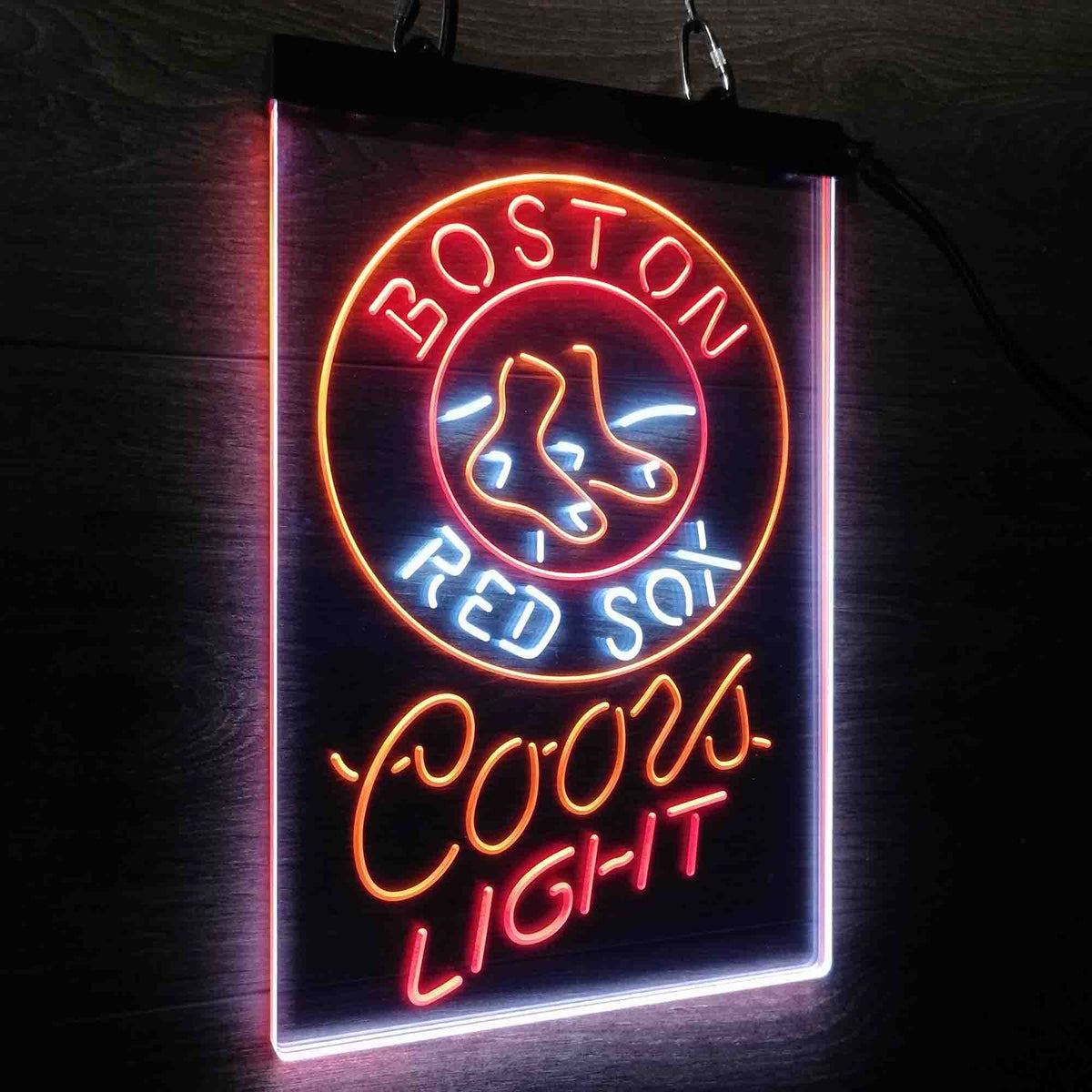 Coors Boston Red Sox Coors Light Neon LED Sign For Sale | LEDLABCAVE
