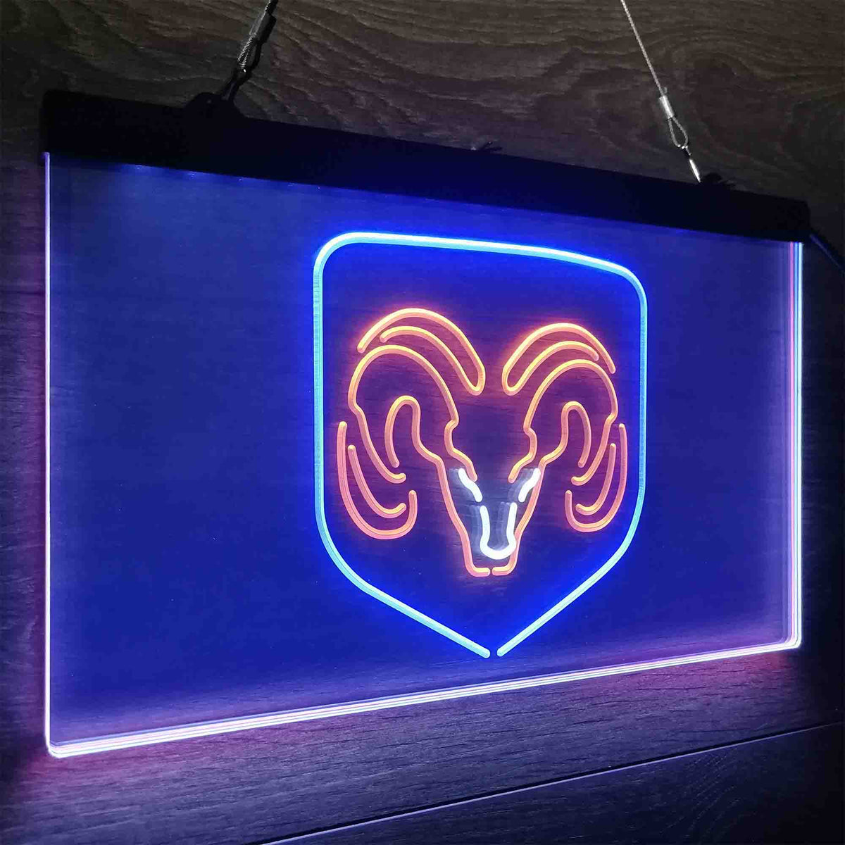 Dodge Ram Neon LED Sign For Sale | LEDLABCAVE