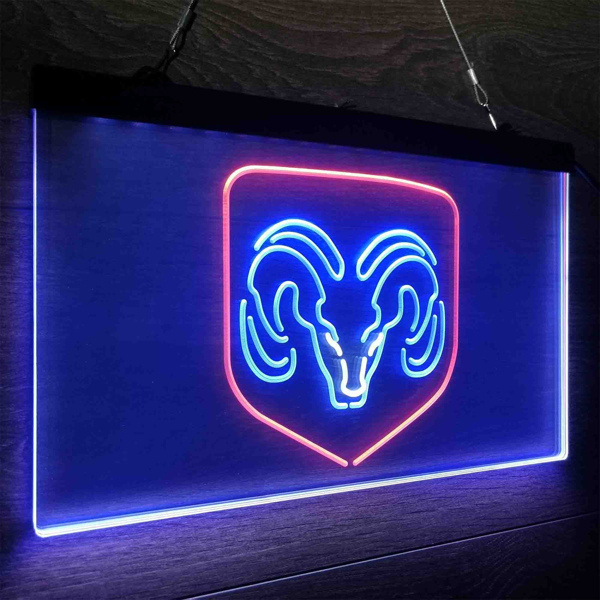 Dodge Ram Neon LED Sign For Sale | LEDLABCAVE