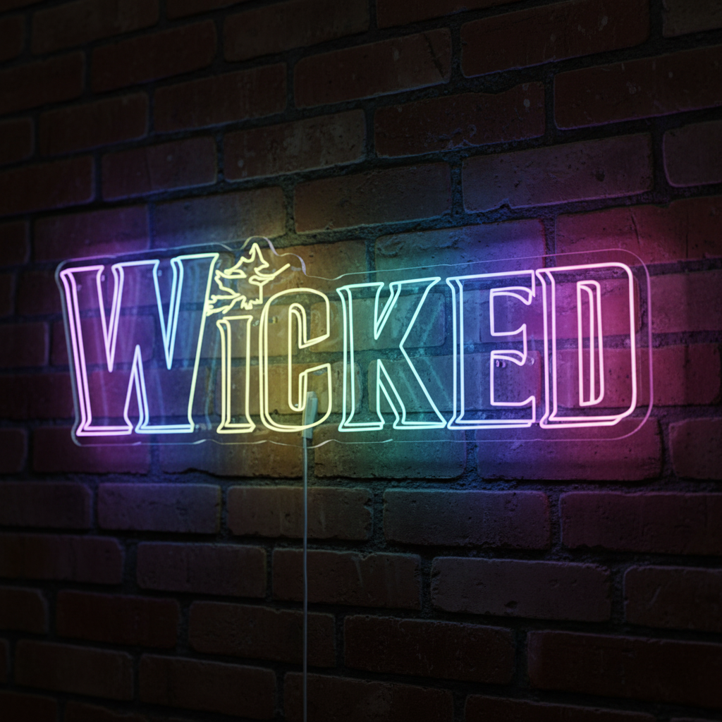 Wicked Dynamic RGB Edge Lit LED Sign | PROLEDSIGN