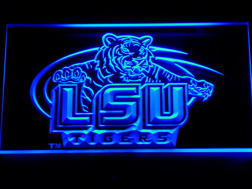 LSU Tigers Football Neon Sign - LED LAB CAVE