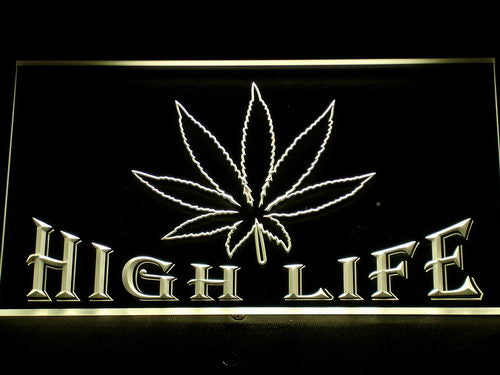 High Life Neon Sign - LED LAB CAVE