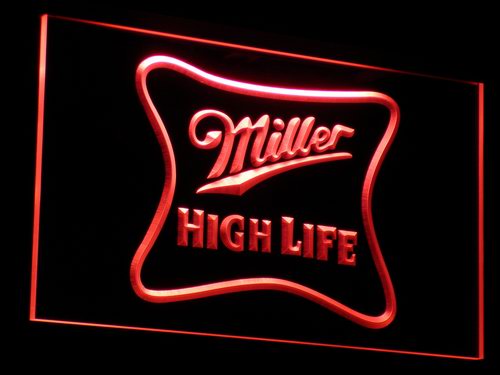 Miller High Life Neon LED Sign Bar For Sale | LED LAB CAVE