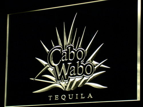 Cabo Wabo Tequila Bar Beer Pub Neon Sign - LED LAB CAVE