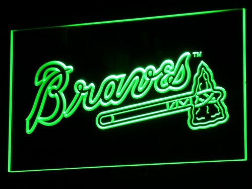 Atlanta Braves Neon Sign - LED LAB CAVE