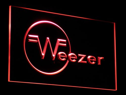 Weezer Rock Band Neon Sign - LED LAB CAVE