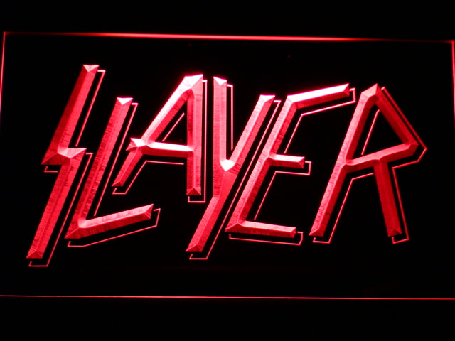 Slayer Band Neon Sign - LED LAB CAVE