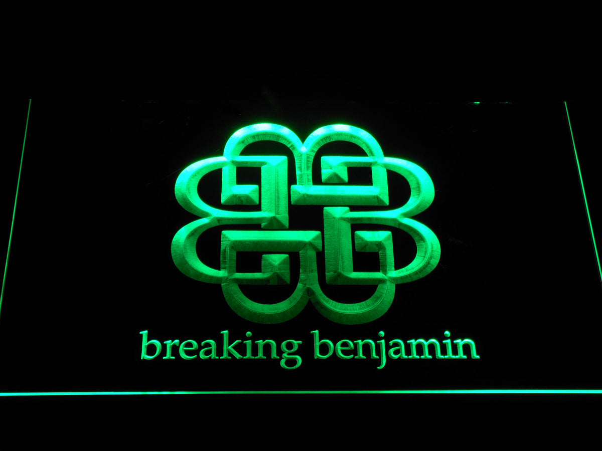 Breaking Benjamin Neon Sign - LED LAB CAVE