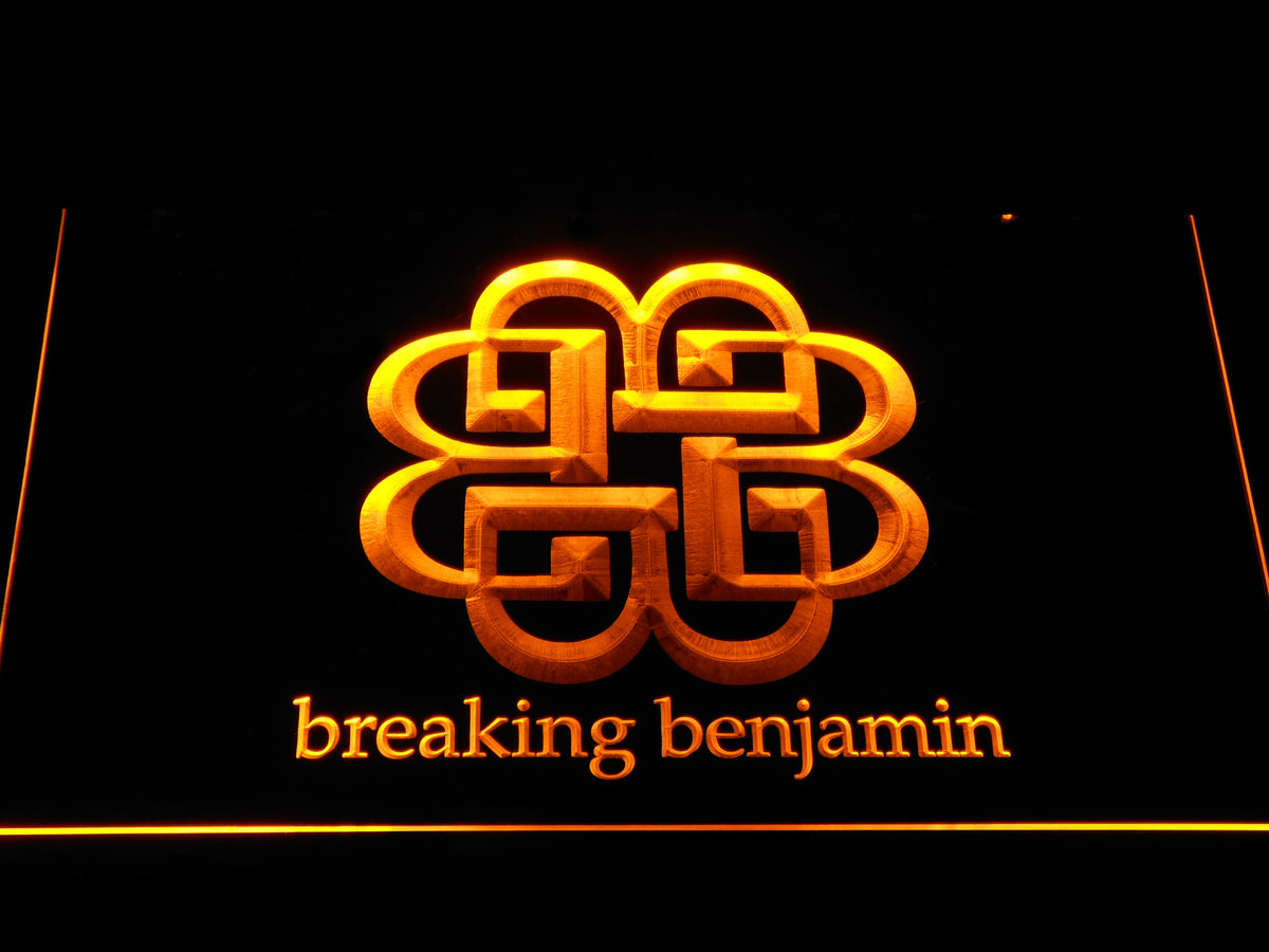 Breaking Benjamin Neon Sign - LED LAB CAVE