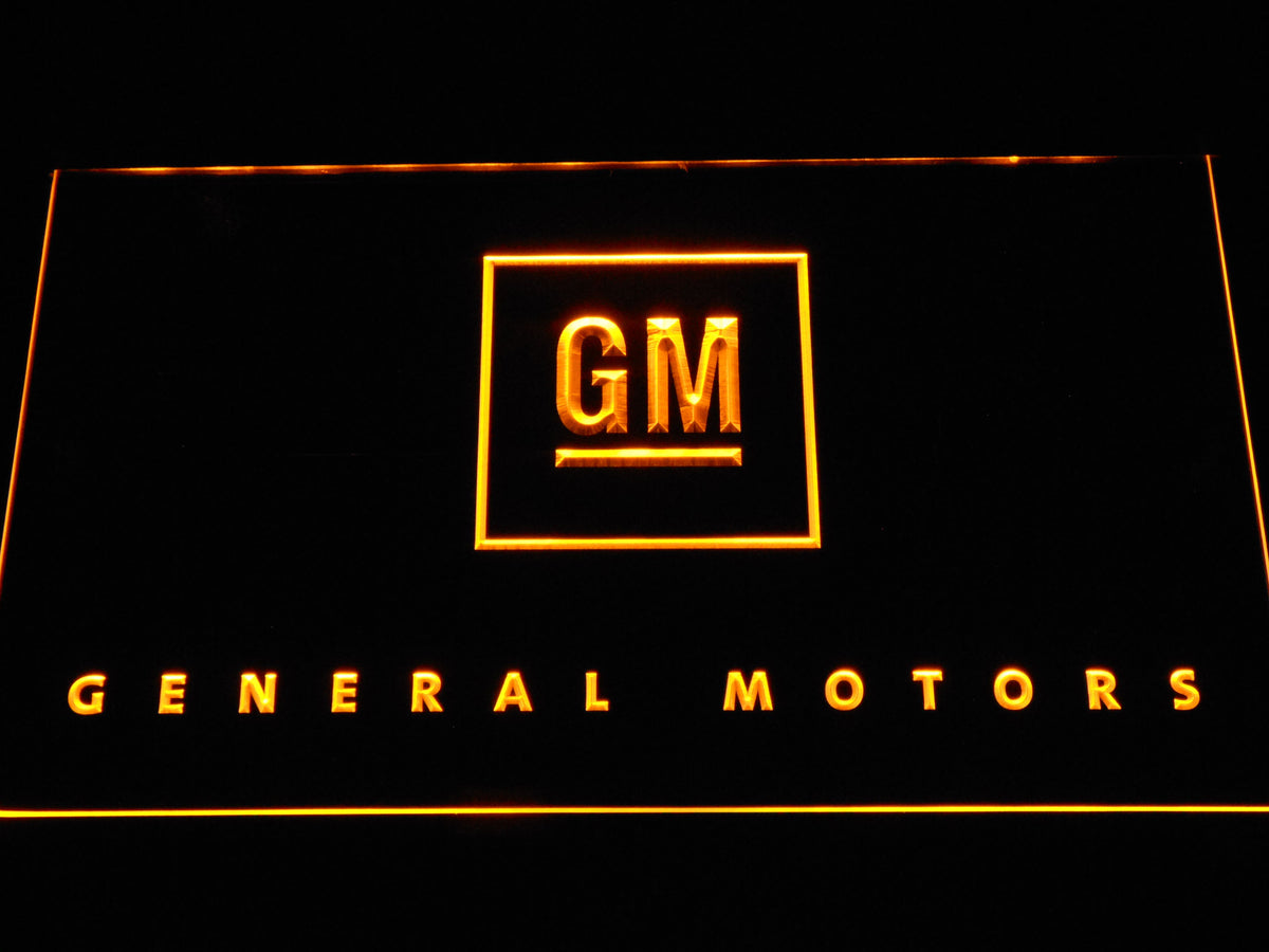 General Motors GM Neon Sign - LED LAB CAVE