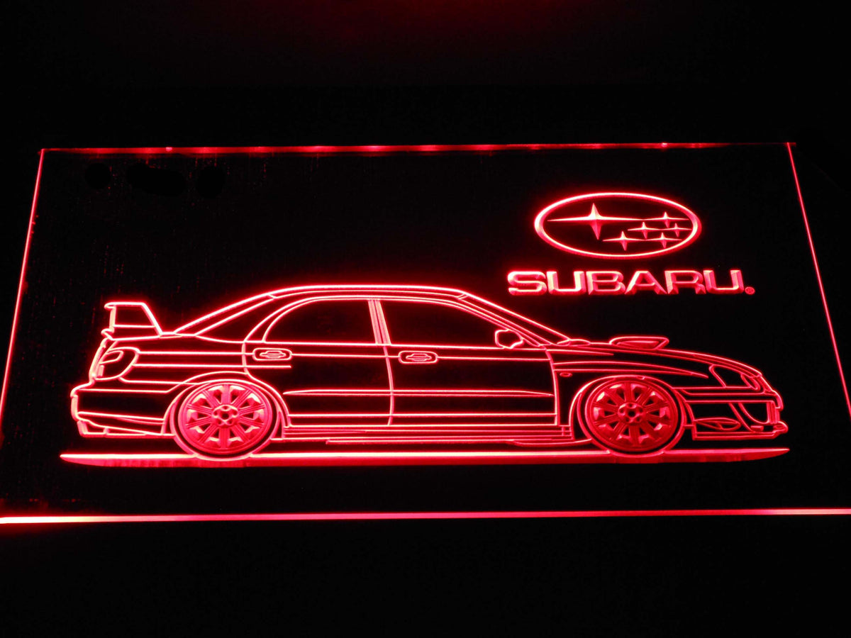 SUBARU Neon Sign - LED LAB CAVE