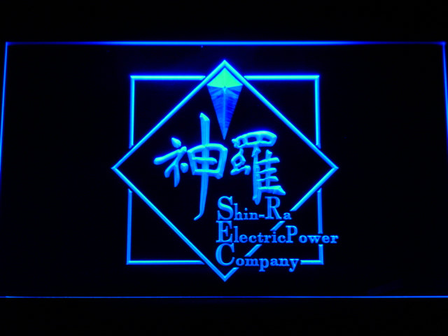 Final Fantasy Vii Shinra Neon Sign - LED LAB CAVE