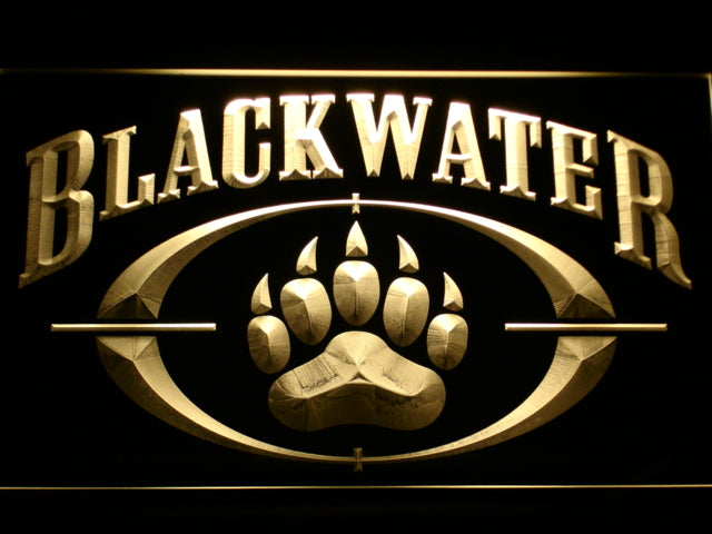 Blackwater Military Neon Sign - LED LAB CAVE