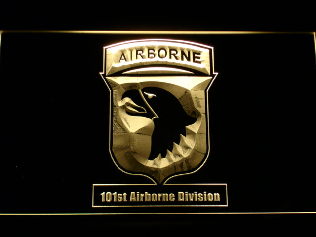 US Army 101st Airborne Division Neon Sign - LED LAB CAVE