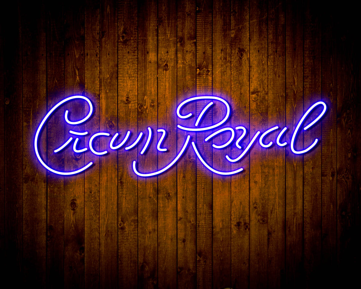 Crown Royal Handmade LED Neon Sign