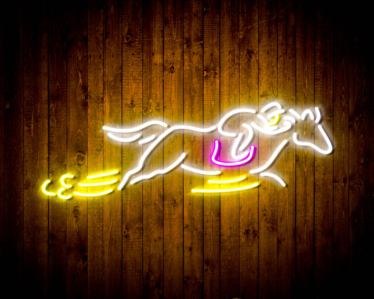 Running Horse for Budlight Handmade LED Neon Sign