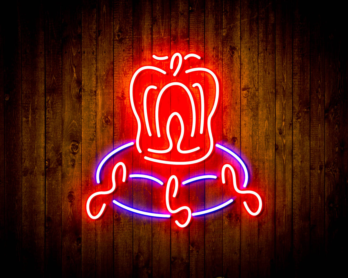 Crown for Crown Royal Handmade LED Neon Sign