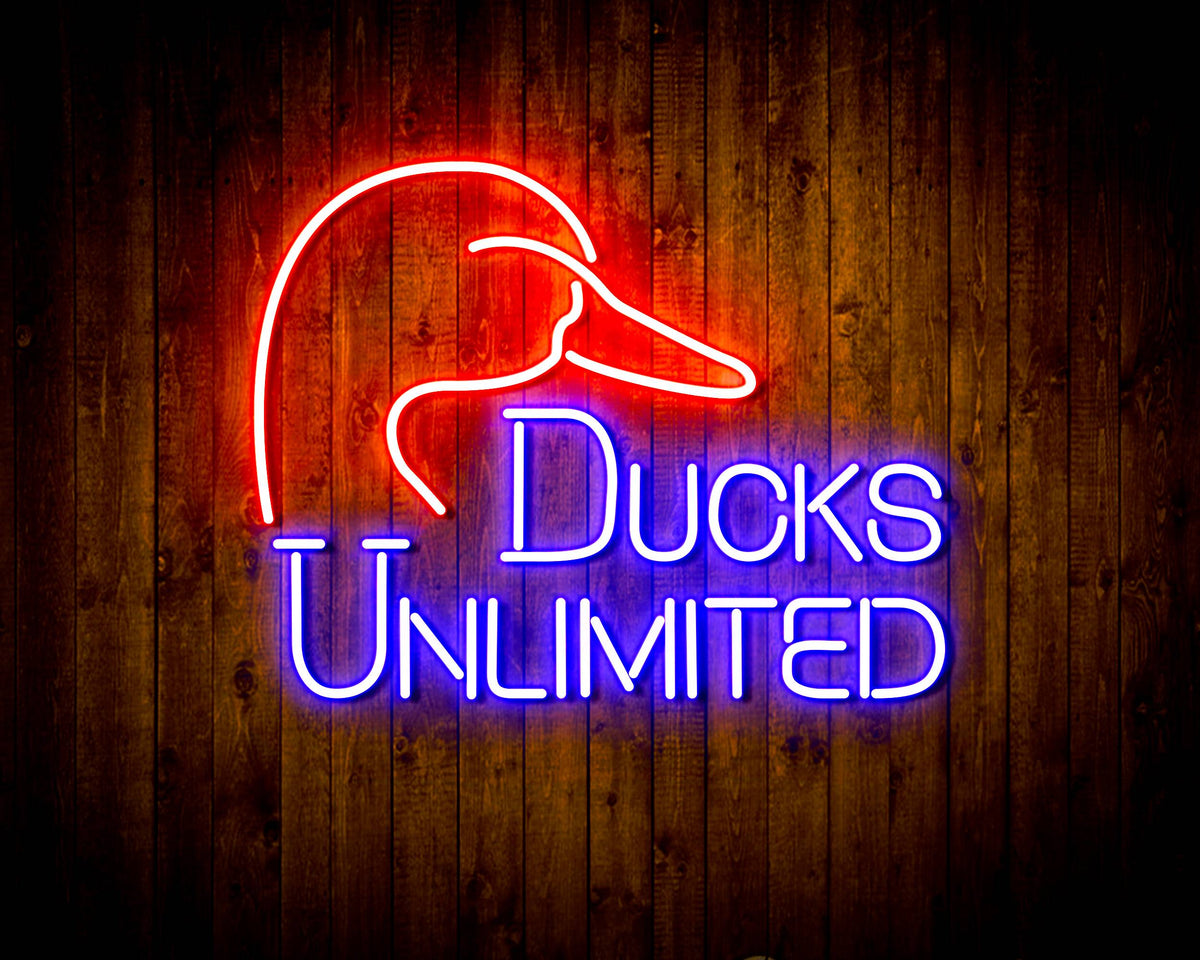 Duck Unlimited Handmade LED Neon Sign