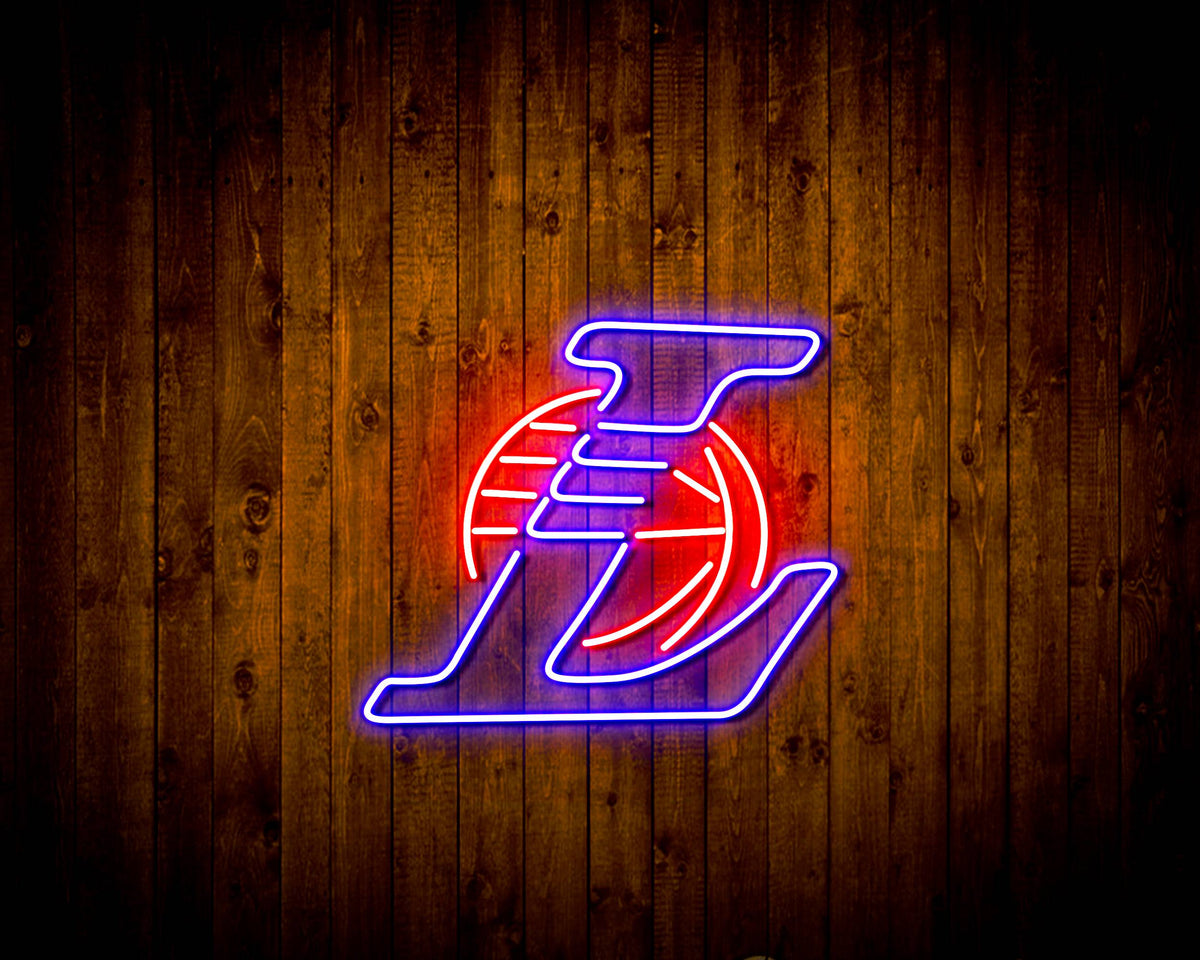 NBA Los Angeles Lakers Flex LED Neon Sign - LED LAB CAVE