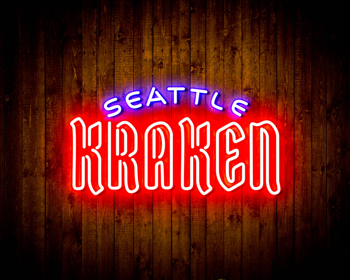 NHL Seattle Kraken Flex LED Neon Sign - LED LAB CAVE