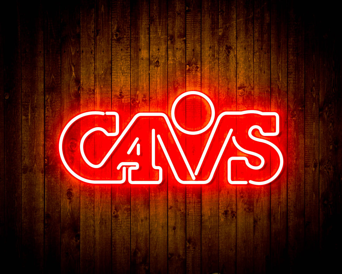 NBA Cleveland Cavaliers Flex LED Neon Sign - LED LAB CAVE