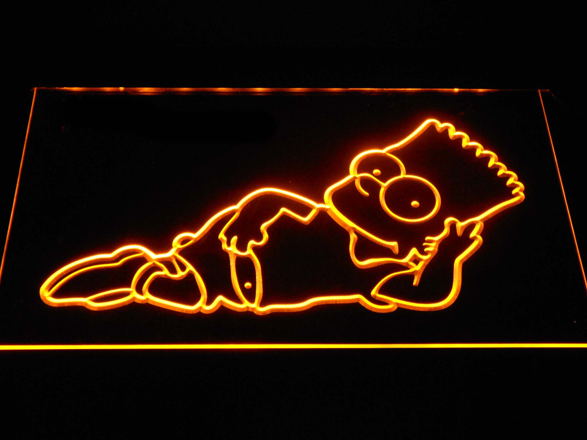 Simpsons Bart Neon Sign - LED LAB CAVE