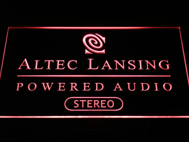 Altec Lansing Logo Neon Sign | LEDLABCAVE