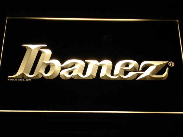 Ibanez Guitar Neon Sign | LEDLABCAVE