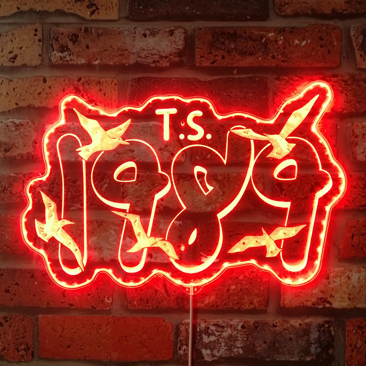 Taylor Swift 1989 Dynamic RGB Edge Lit LED Sign | LEDLABCAVE