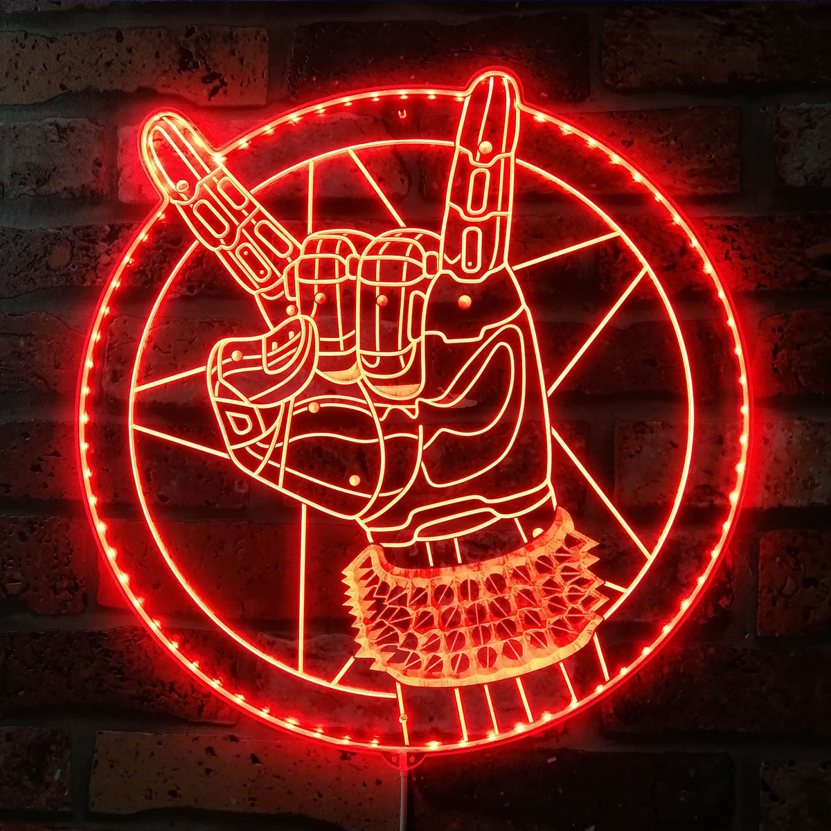 Cyberpunk 2077 Silverhand Dynamic RGB Edge Lit LED Sign | LEDLABCAVE