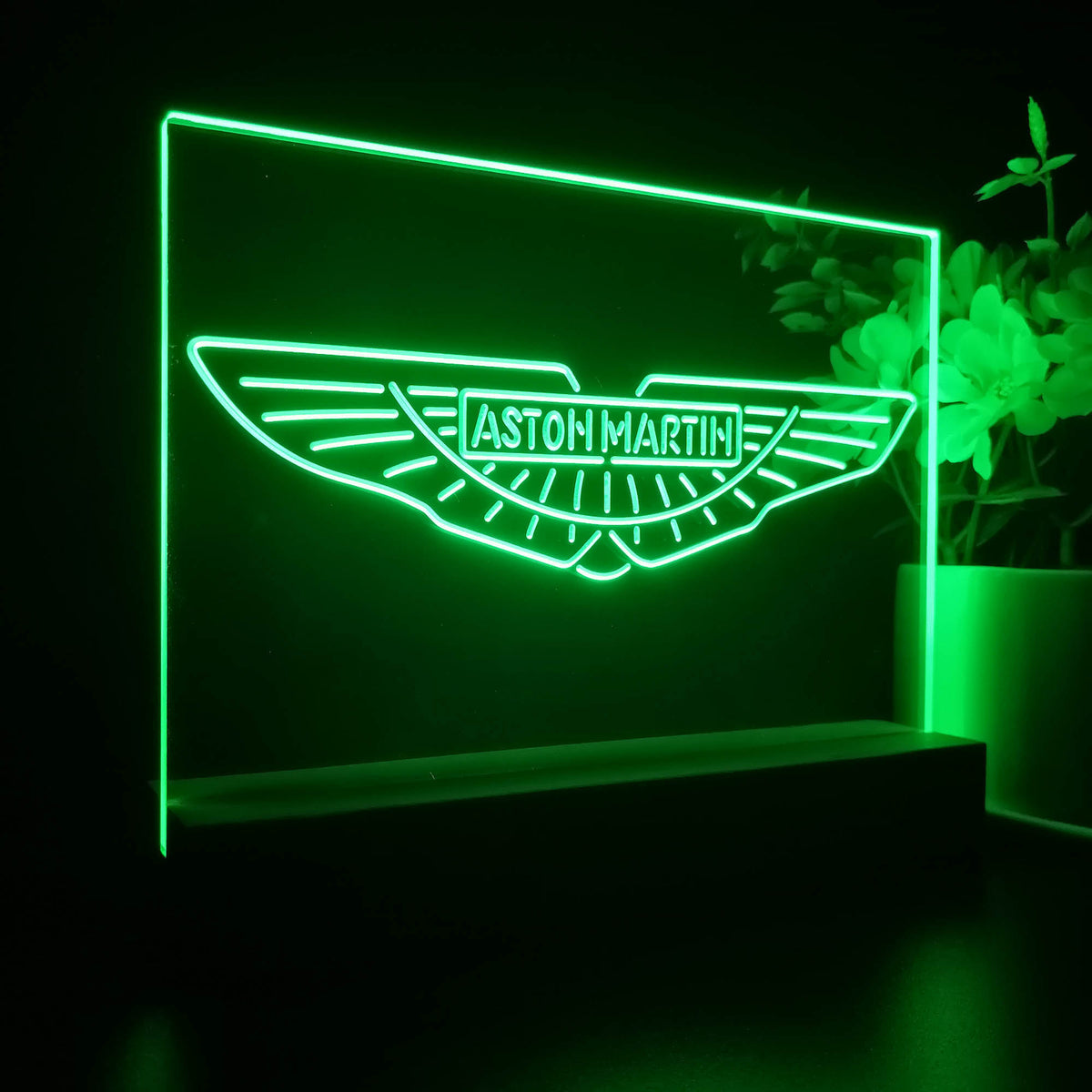 Aston Martin Sport Car Garage 3D LED Optical Illusion Night Light | LED ...