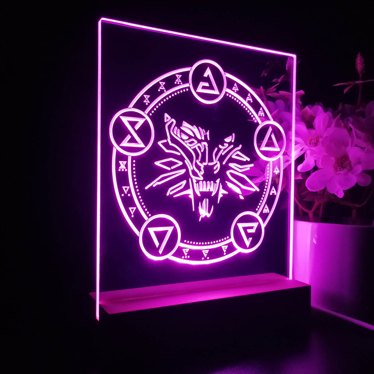The Witcher Anime Night Light | LED LAB CAVE
