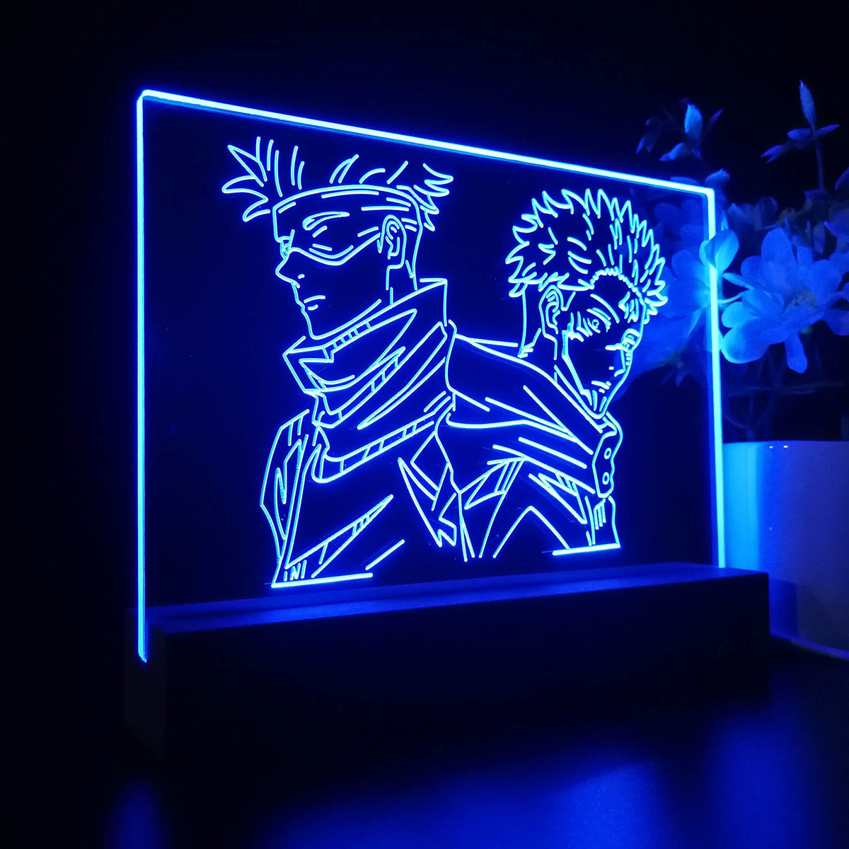 Jujutsu Kaisen 3D LED Optical Illusion Sleep Night Light | LED LAB CAVE