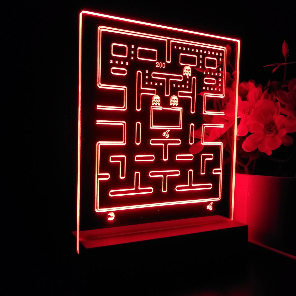 PAC-MAN Anime Night Light | LED LAB CAVE