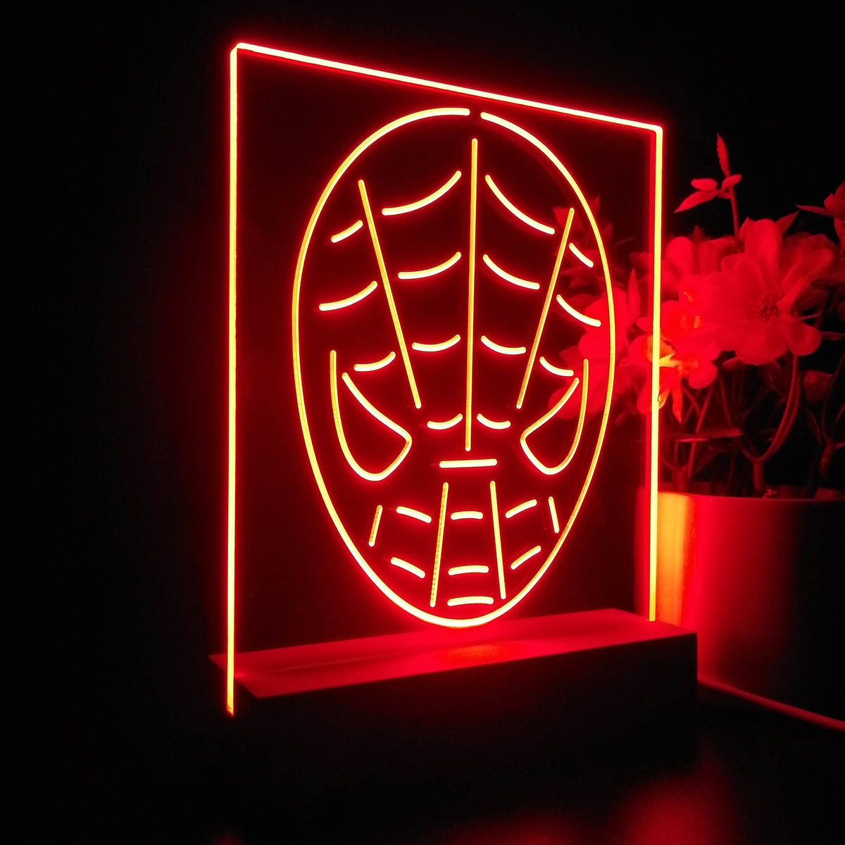 Spiderman Game Room Display 3D LED Optical Illusion Night Light | LED ...