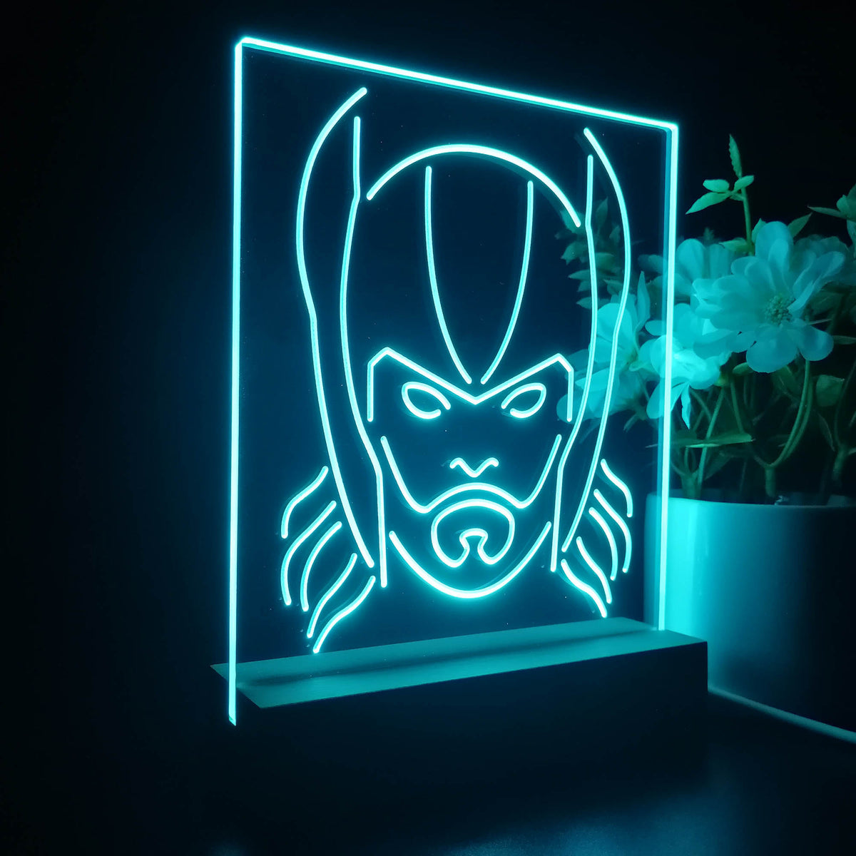 Star Wars Darth Vader 3D LED Optical Illusion Night Light | LED LAB CAVE