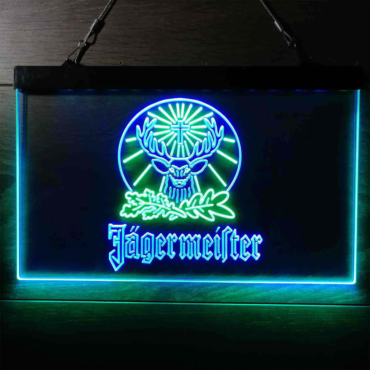 Jagermeister Wine Neon Sign - LED LAB CAVE