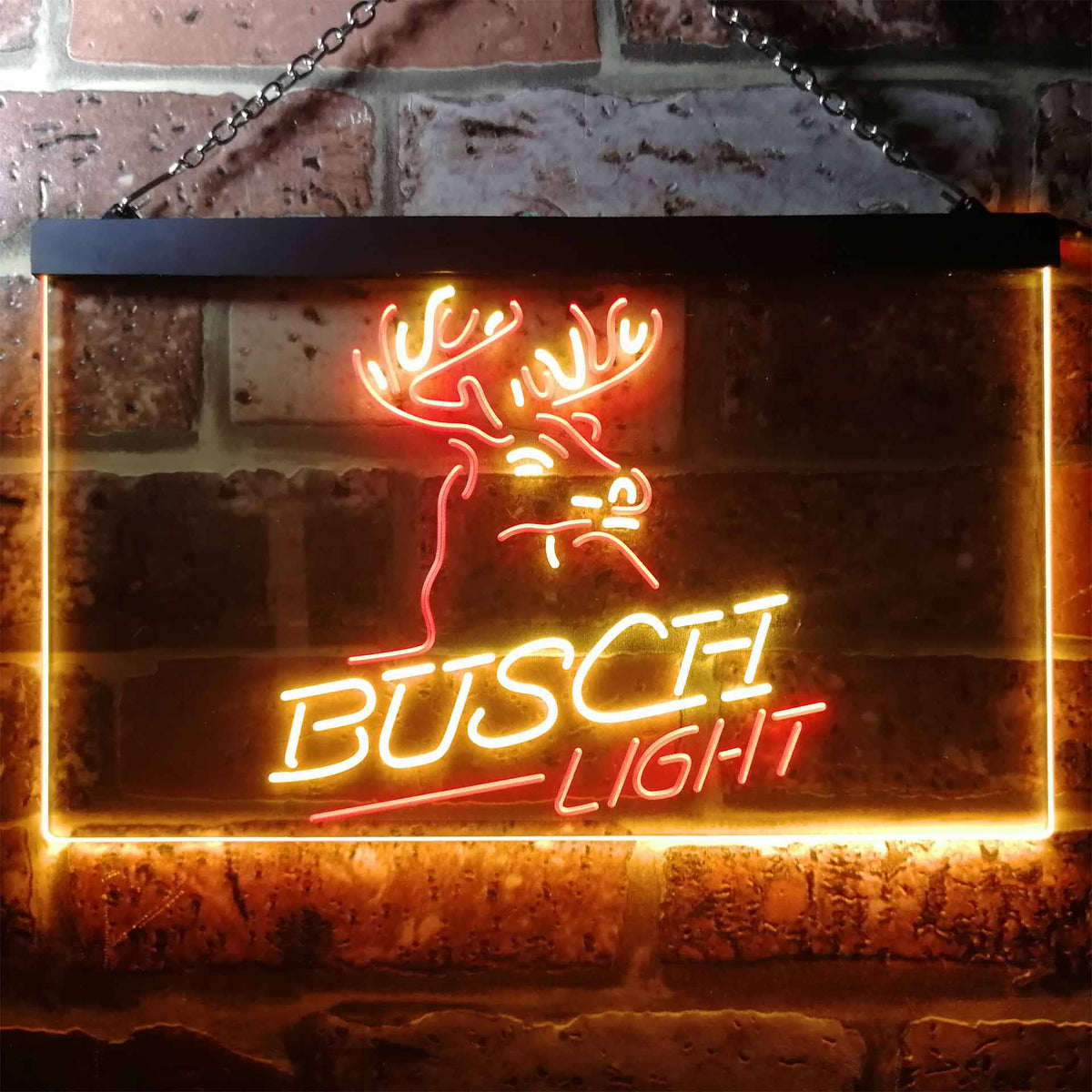 Busch Light Beer Deer Bar Neon Sign - LED LAB CAVE