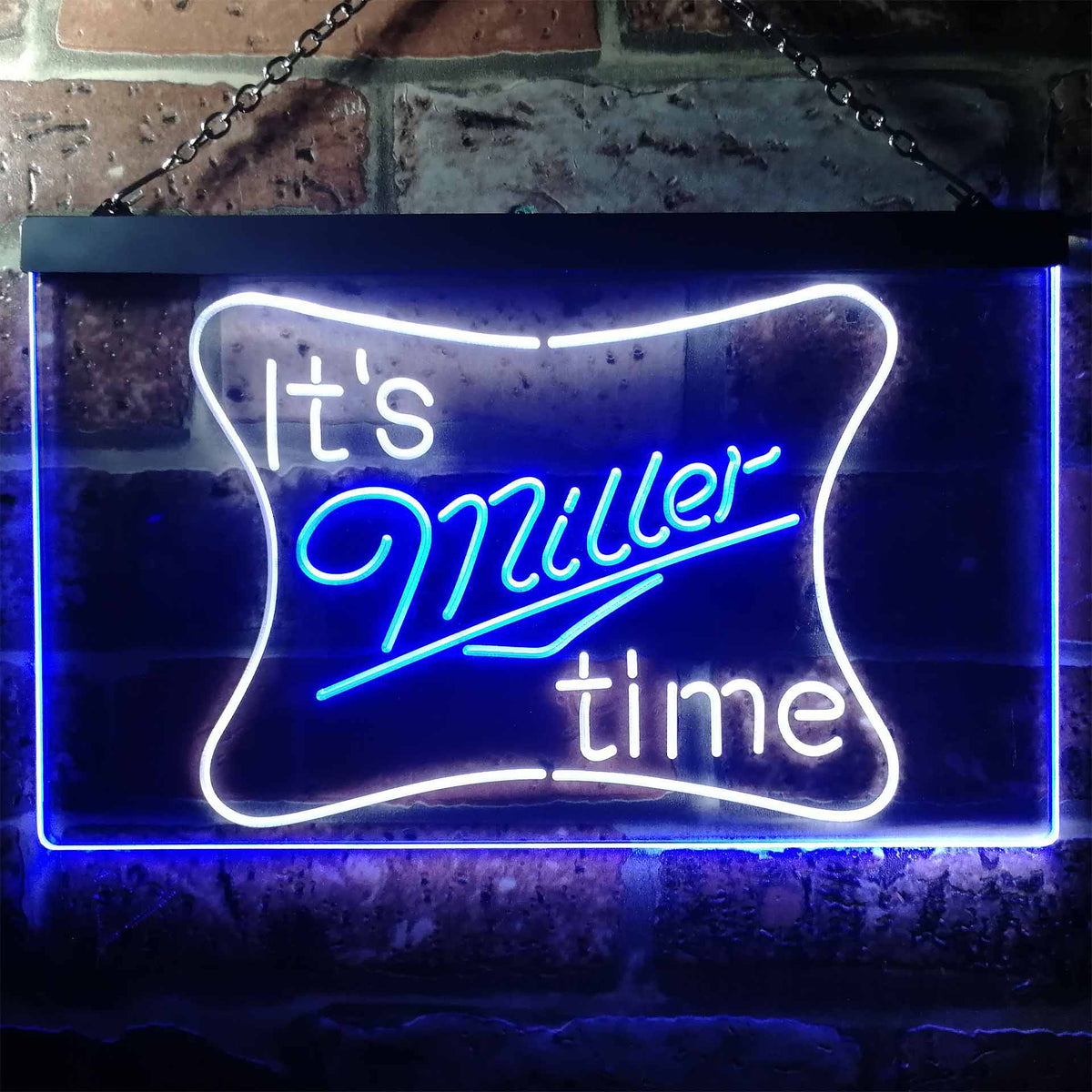 It's Miller Time Beer Bar Neon Sign - LED LAB CAVE