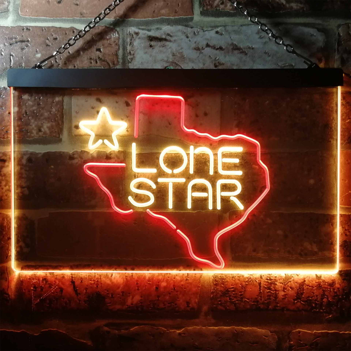 Texas Lone Star Beer Bar Neon Sign - LED LAB CAVE