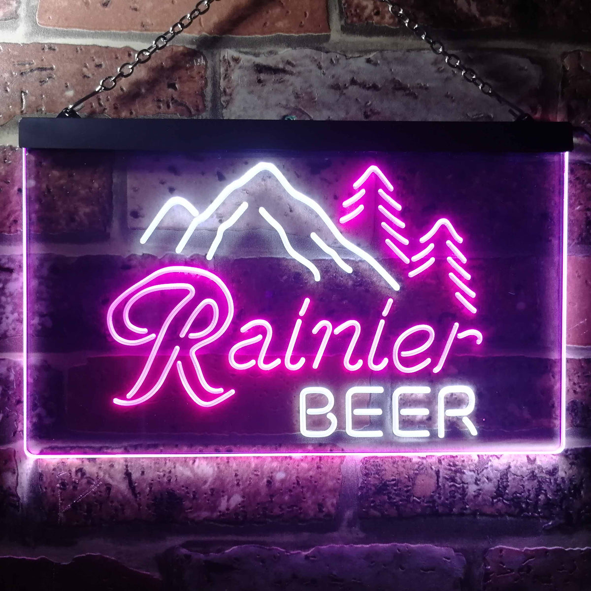 Rainier Beer Club Mountain Room D¡§|cor Neon Sign - LED LAB CAVE