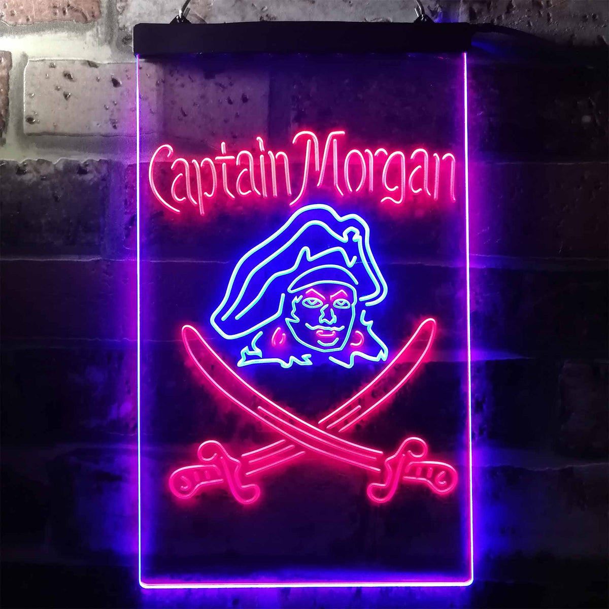 Captain Morgan Rum Bar Neon Sign - LED LAB CAVE