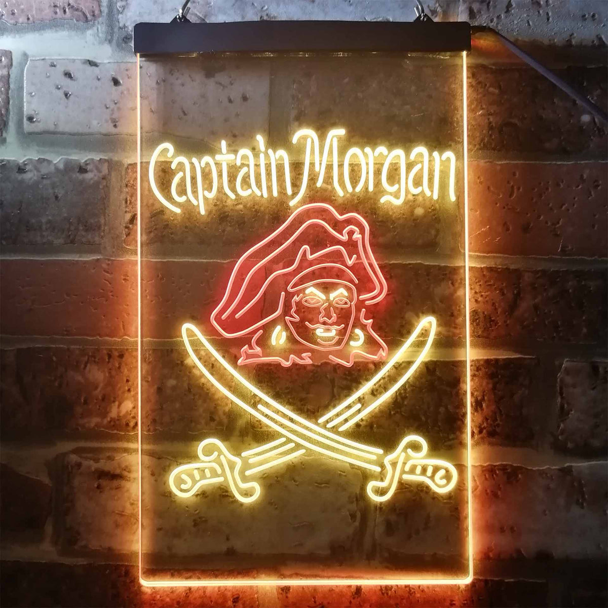 Captain Morgan Rum Bar Neon Sign - LED LAB CAVE
