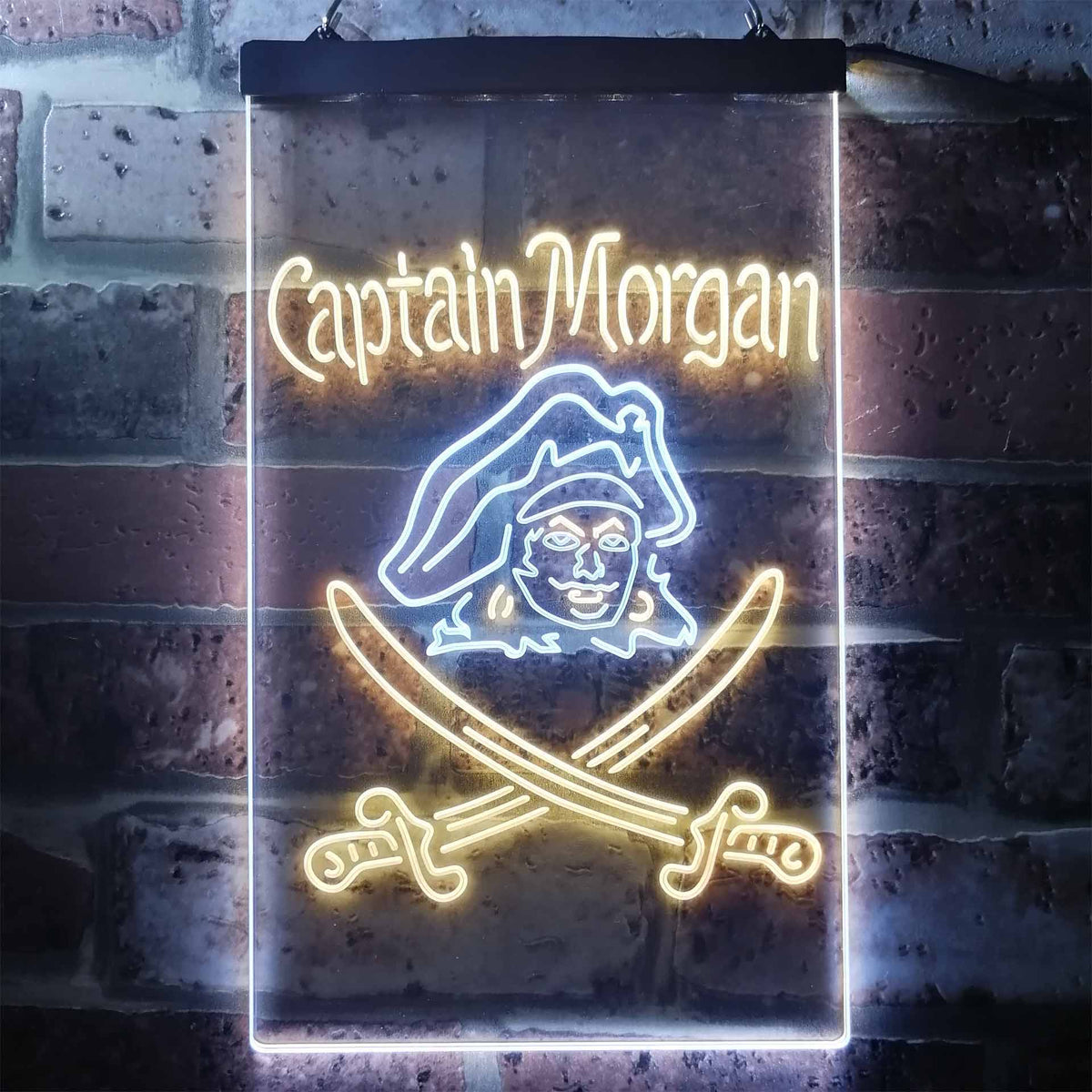 Captain Morgan Rum Bar Neon Sign - LED LAB CAVE